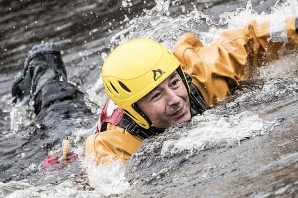 Helping A Swimmer - Kayak Help