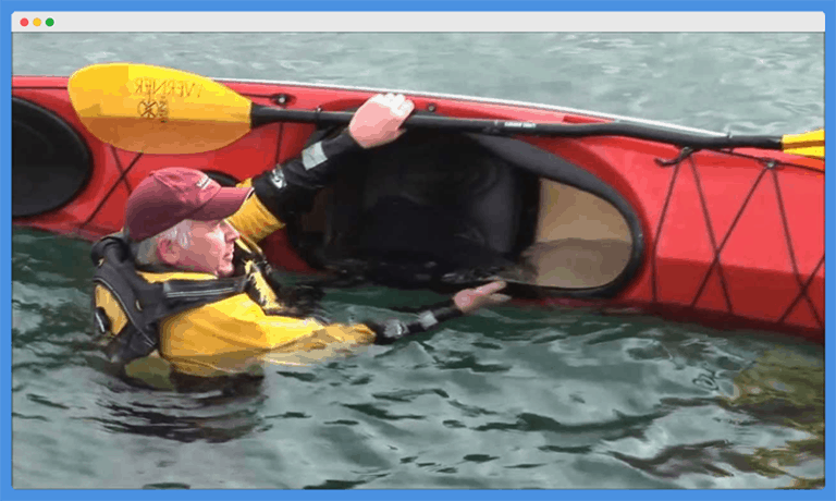 How To Self Rescue In A Sea Kayak - Kayak Help