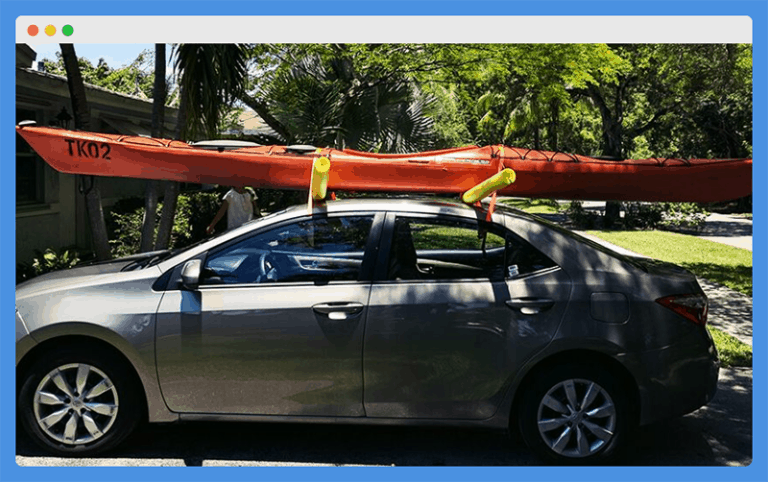 How To Transport A Kayak On A Small Car? - Kayak Help