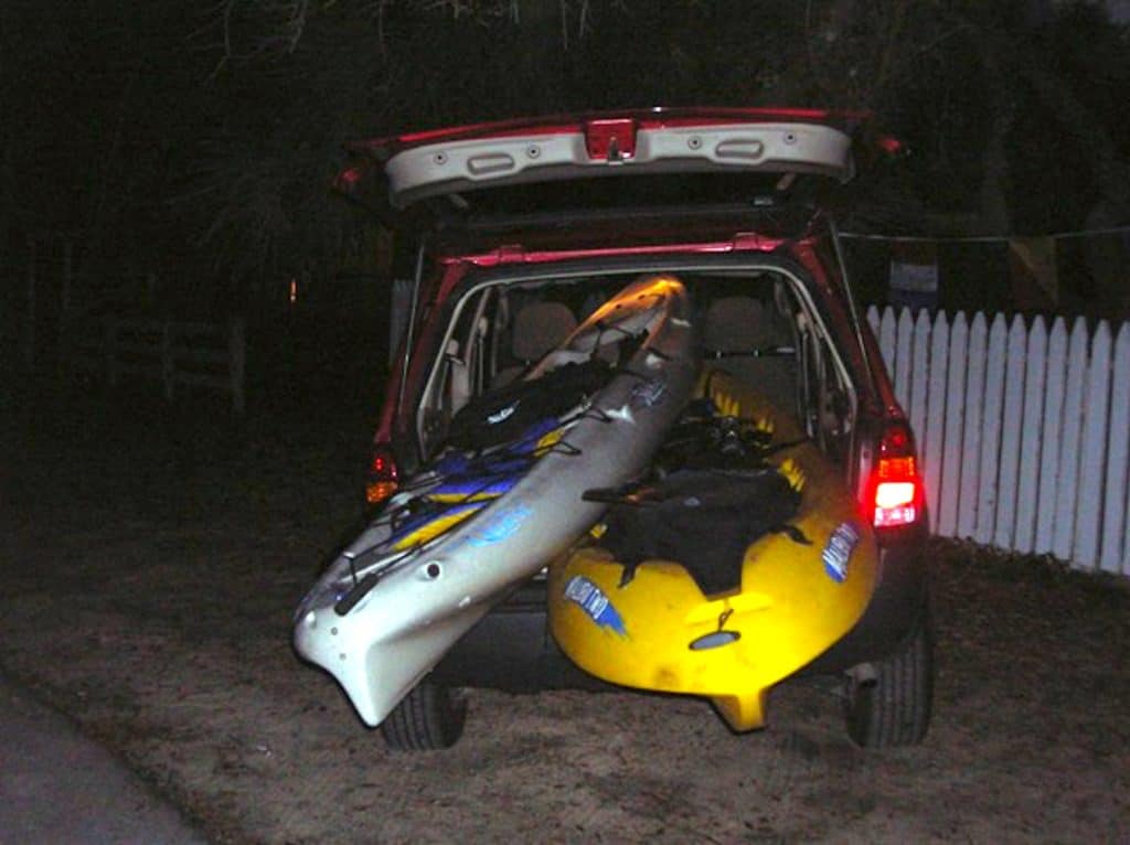 How To Transport A Kayak Inside An SUV? - Kayak Help