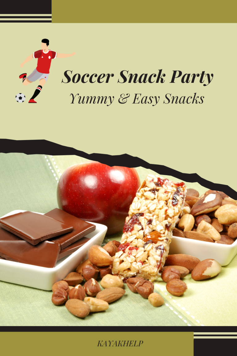 Soccer Snack Party - 20 Yummy & Easy Snacks To Make Your Guests Go Wild ...