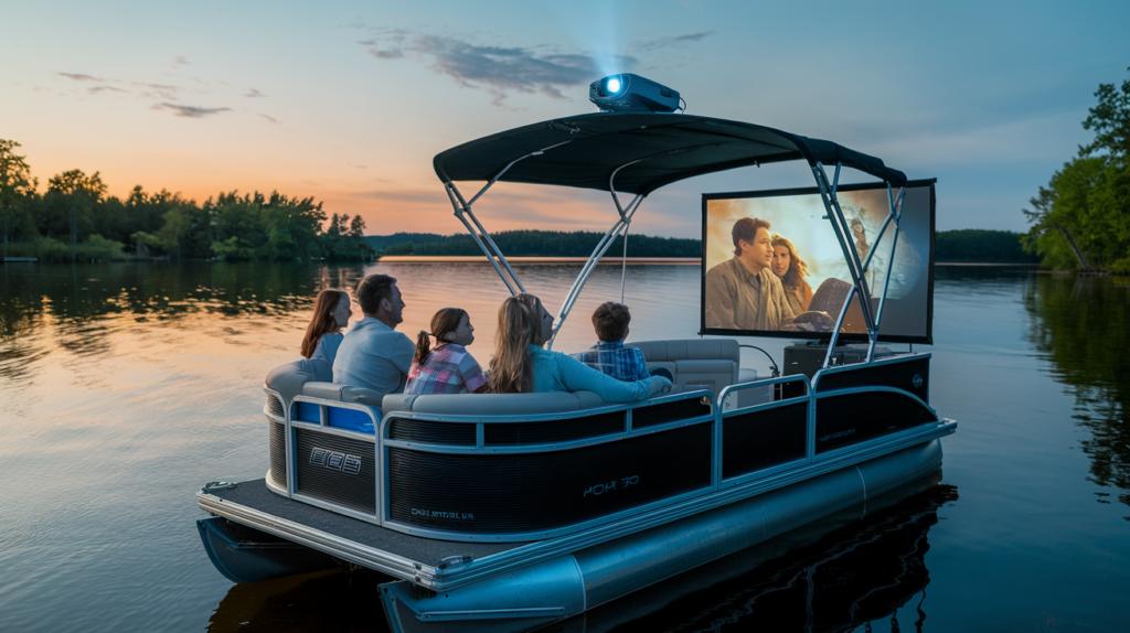 8 Ideas For A Magical Movie Night On Your Pontoon Boat - Kayak Help