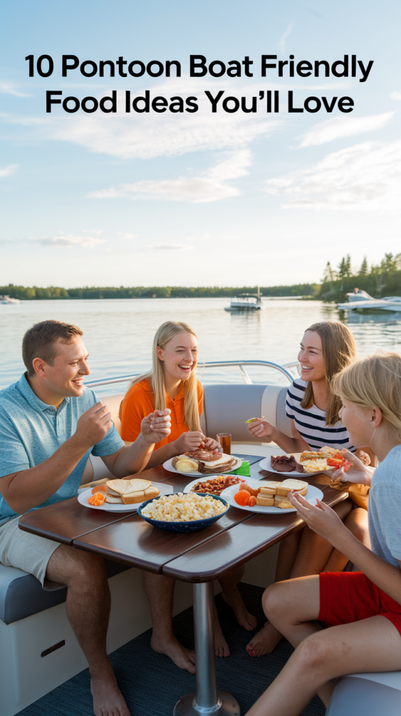 10 Pontoon Boat Friendly Food Ideas You'll Love - Kayak Help